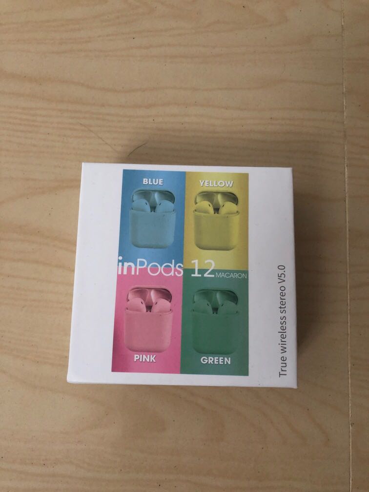 InPods 12 Black Colour, Audio, Earphones on Carousell