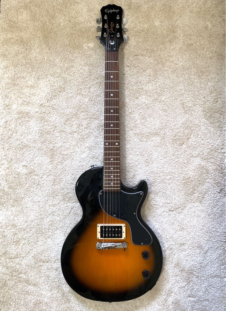 Les Paul Jr Epiphone, Hobbies & Toys, Music & Media, Musical ...