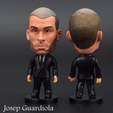 Manchester City Pep Guardiola Football Manager Figurine, Toys & Games ...