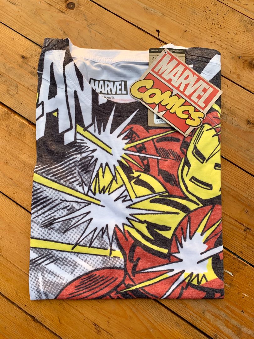 marvel comics super hero iron man, Men's Fashion, Tops & Sets, Formal ...