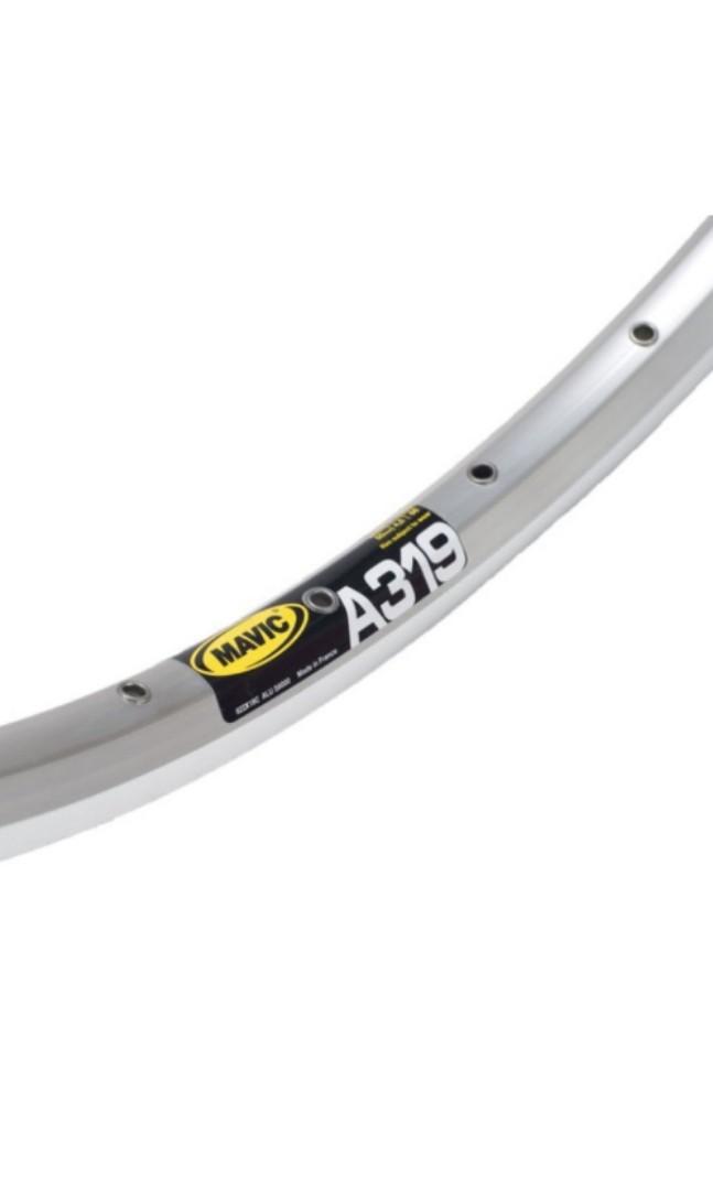 Mavic A319 double wall rims 700C 36 holes, Sports Equipment, Bicycles ...