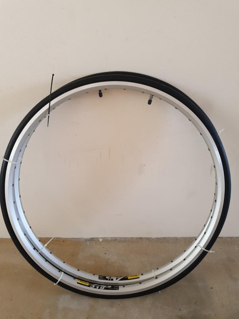 Mavic A319 double wall rims 700C 36 holes, Sports Equipment, Bicycles ...
