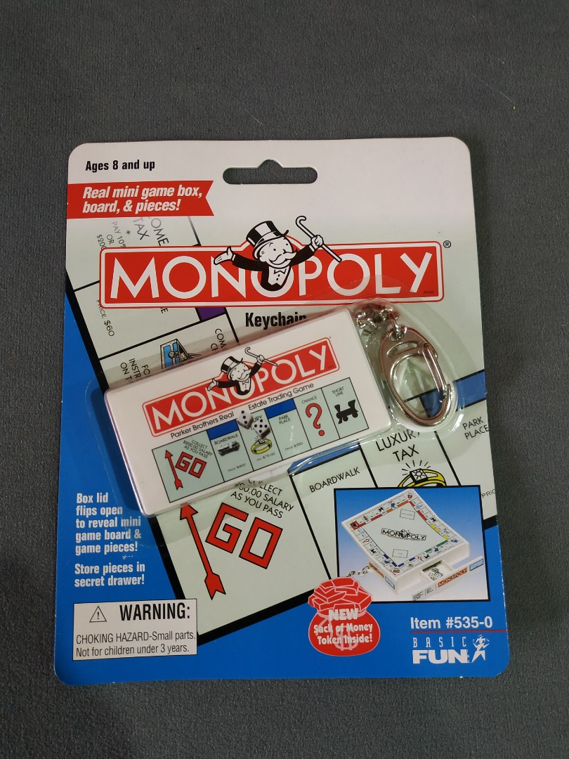 Mini Monopoly [Original brand new], Hobbies & Toys, Toys & Games on ...