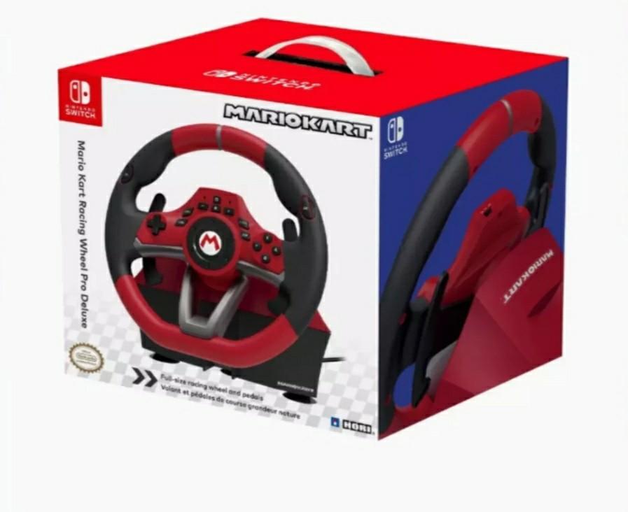 Nintendo Kart Mario Racing Wheel, Video Gaming, Video Game Consoles ...