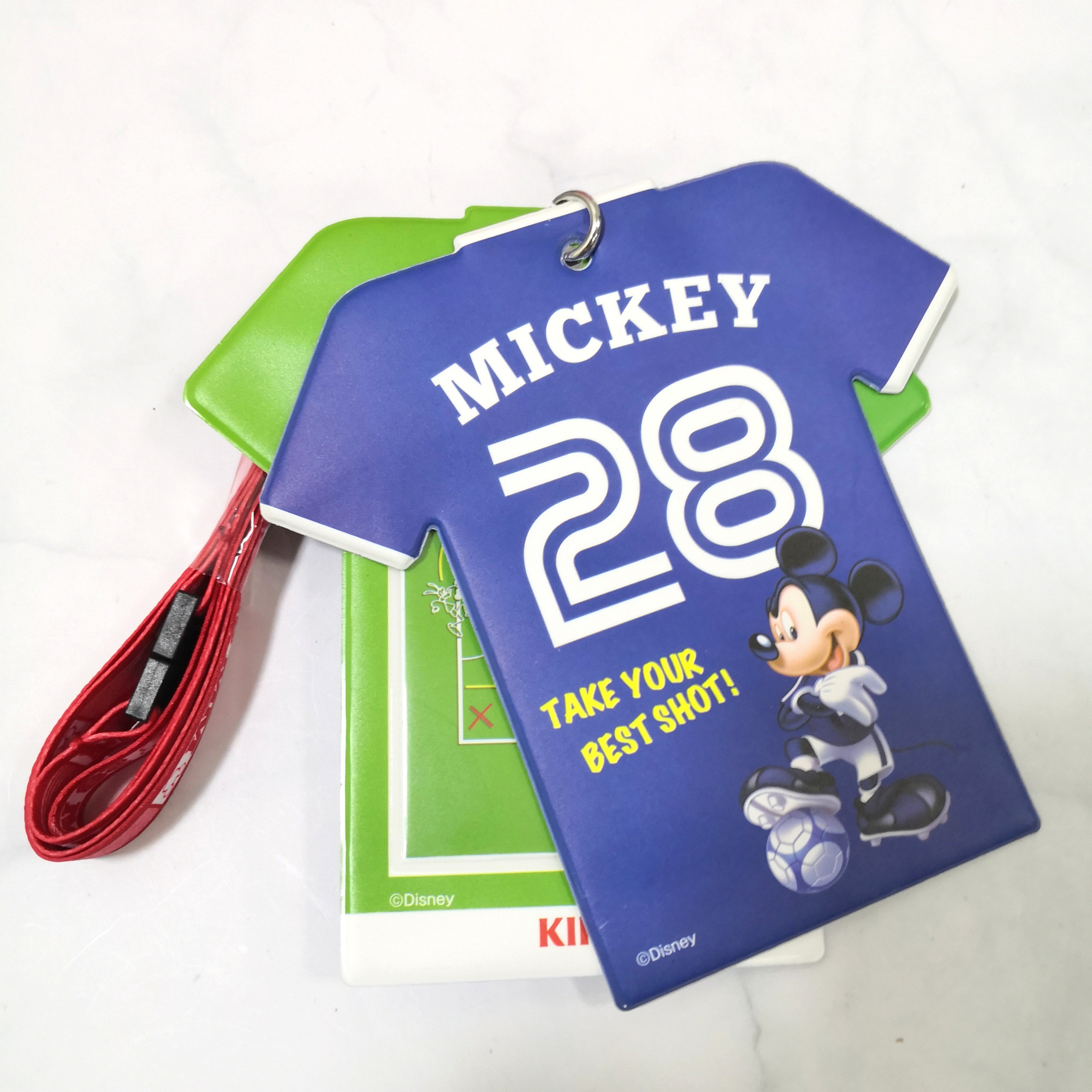 Original Disney Japan Kirin Football Jersey Shape card holder keychain ...