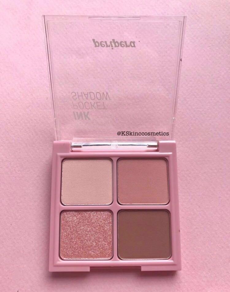 Peri Pera Ink Pocket Shadow Palette (#02 Once Upon A Pink), Beauty ...