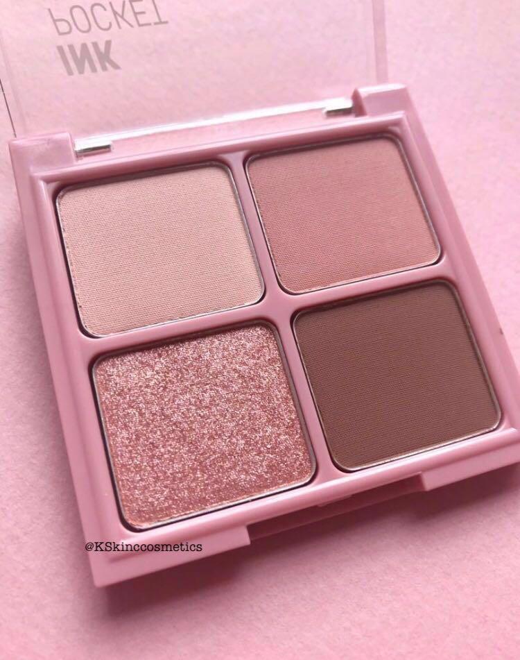 Peri Pera Ink Pocket Shadow Palette (#02 Once Upon A Pink), Beauty ...