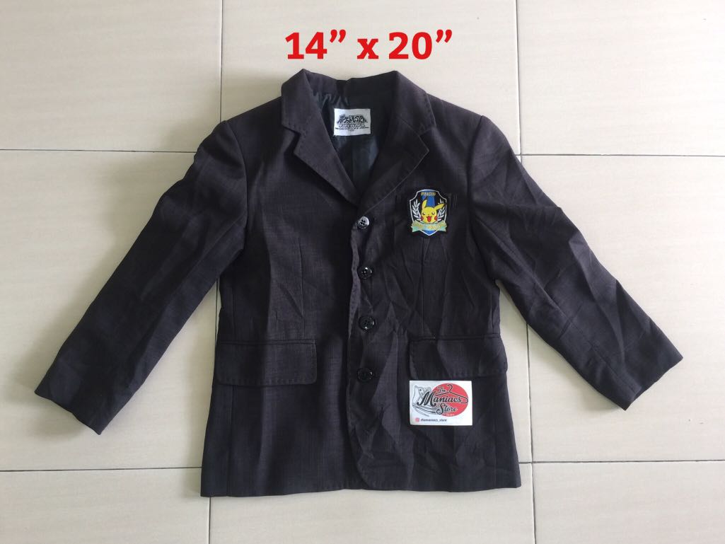 Pokemon blazer, Babies & Kids, Babies & Kids Fashion on Carousell