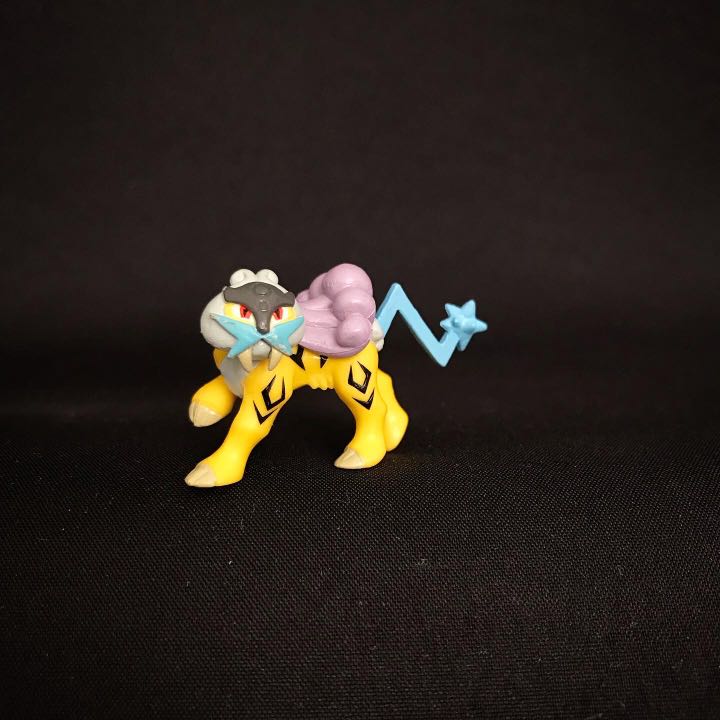 Pokemon Mini figure Raikou, Hobbies & Toys, Toys & Games on Carousell