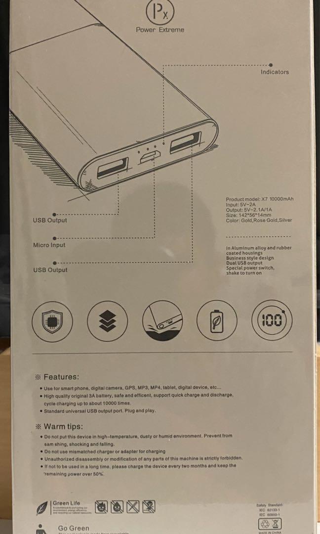 Power Extreme Power Bank (10000 mah), Mobile Phones & Gadgets, Mobile ...