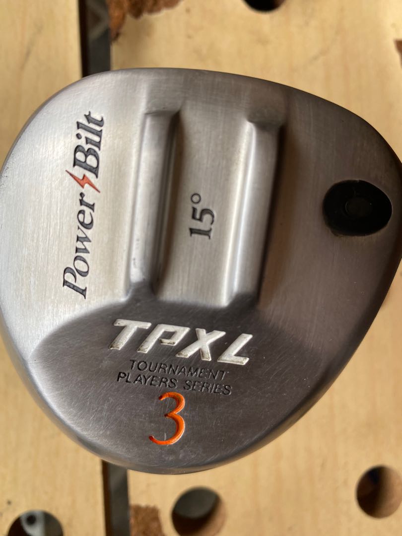 Powerbilt 3 woods, Sports Equipment, Sports & Games, Golf on Carousell