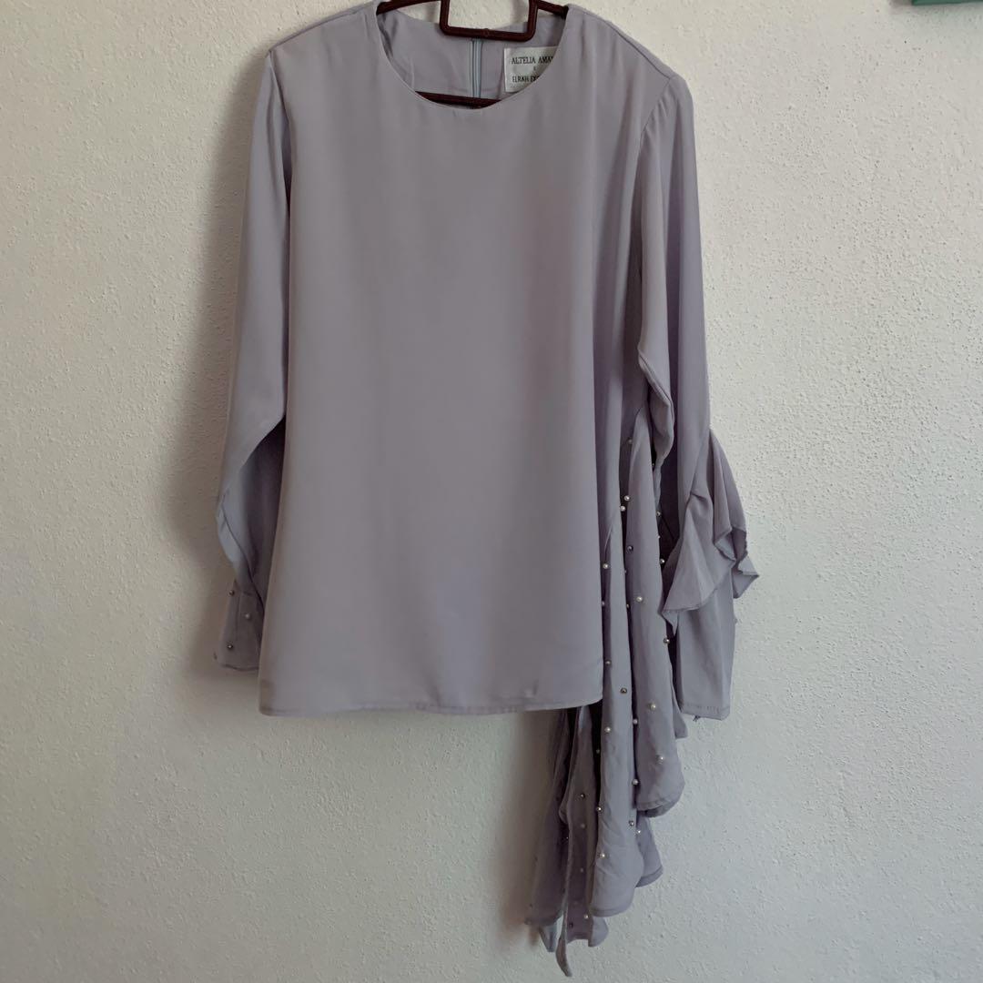 Modern Kurung (Prima Valet) , Women's Fashion, Muslimah Fashion, Baju ...