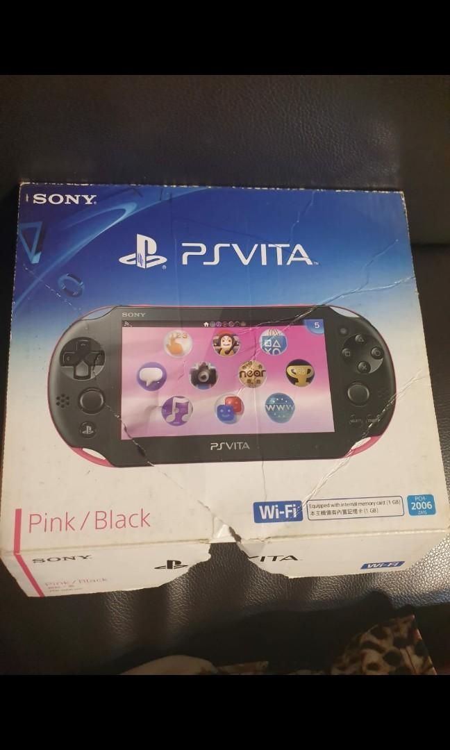 PS Vita Pink, Video Gaming, Video Game Consoles, PlayStation on Carousell