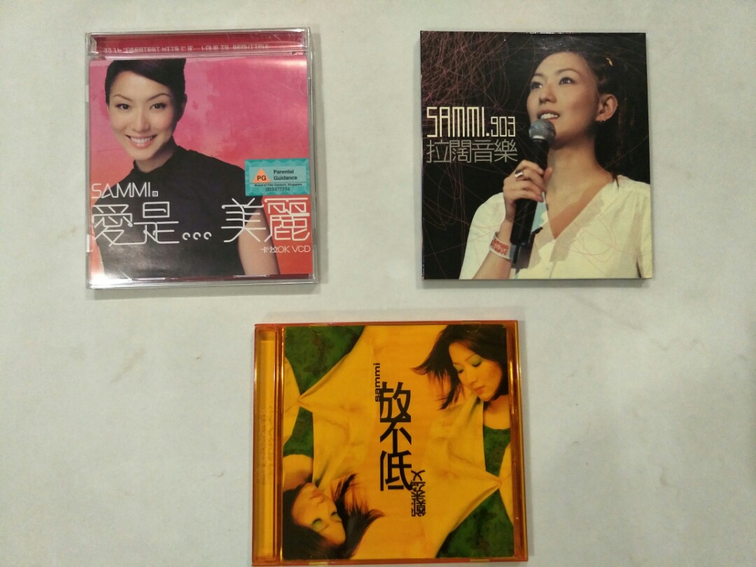 鄭秀文，Sammi Cheng Music CDs/VCDs, Hobbies & Toys, Music & Media, CDs & DVDs on Carousell