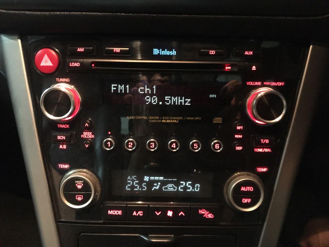 Subaru Legacy Head Unit, Car Accessories, Electronics & Lights on Carousell