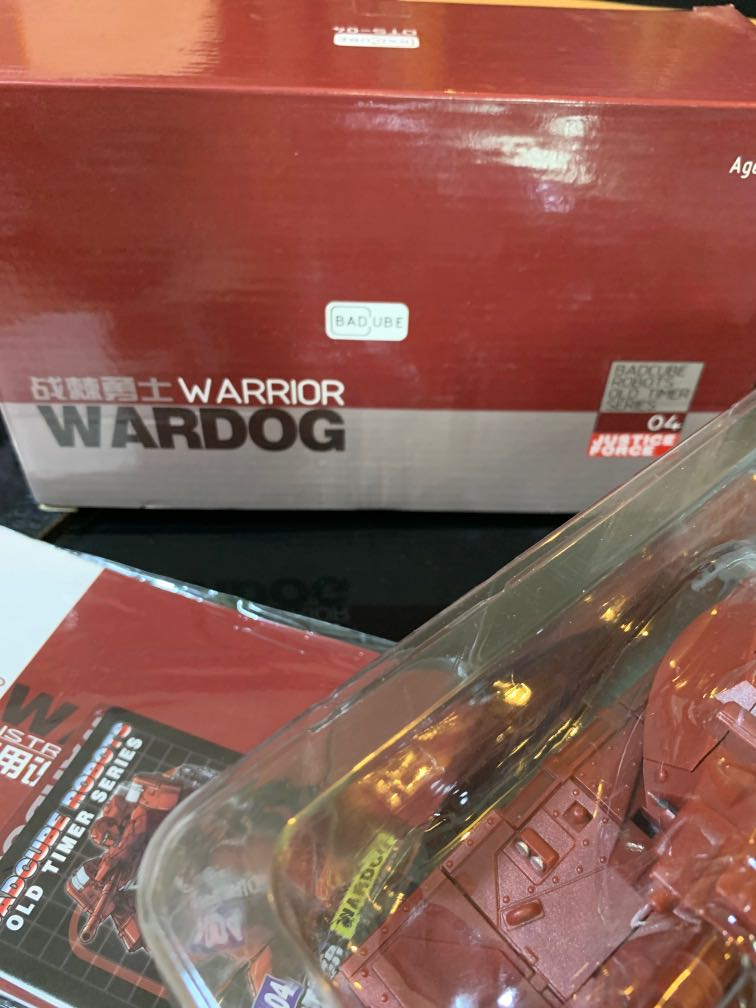 Transformers wardog badcube warrior OTS-04 BIB, Hobbies & Toys, Toys ...