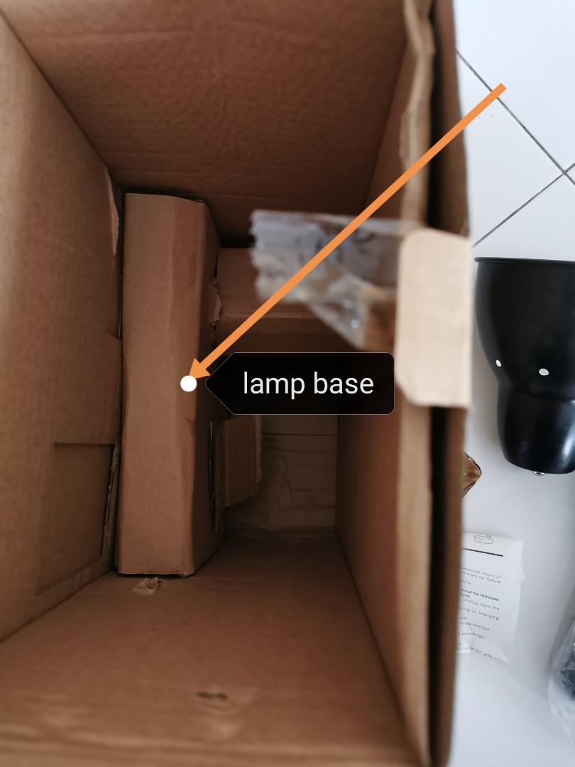 Typo Industrial Table Lamp fornSale, Everything Else on Carousell