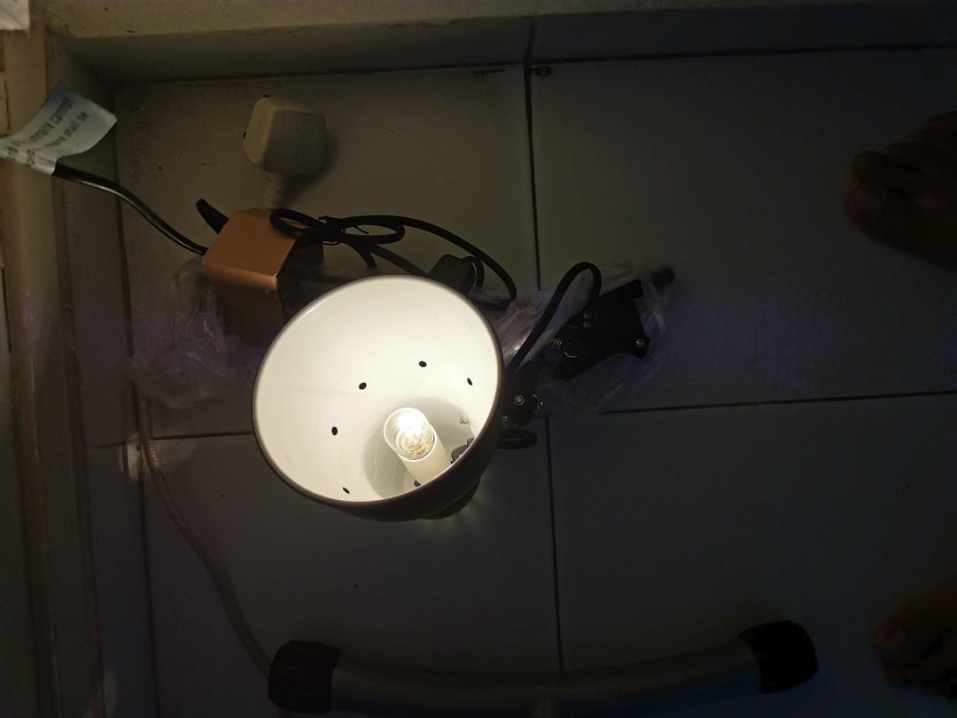 Typo Industrial Table Lamp fornSale, Everything Else on Carousell