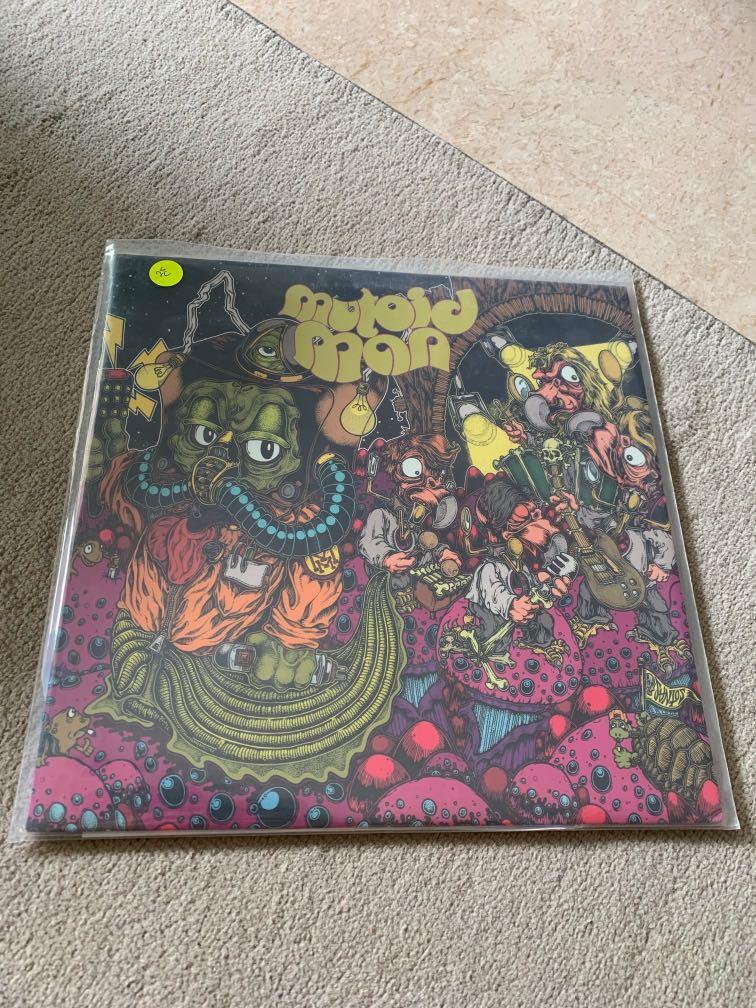 Vinyl (Green) Mutoid Man Helium Head, Hobbies & Toys, Music & Media ...