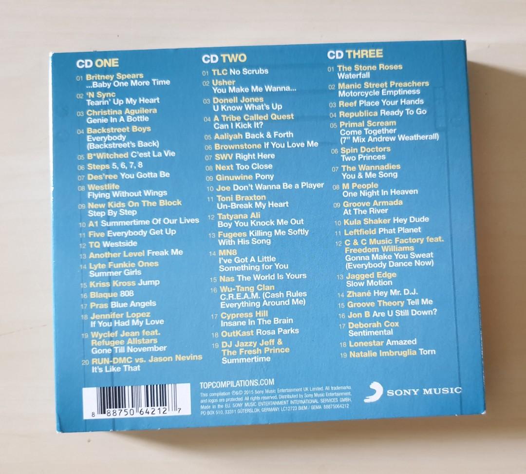 Baby One More Time: Back to the 90s By Various Artists. A 3CD Digipack ...