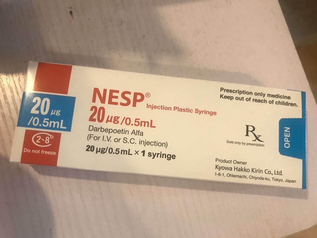 《全新原裝行貨未開盒 診所原價$1400》貓貓貧血造血針 0.5ml NESP 20 Darbepoetin Alfa , 寵物用品, 寵物衣 ...