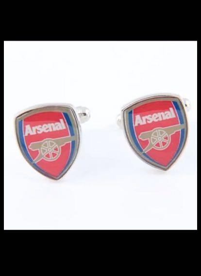 Arsenal FC cuff link, Men's Fashion, Watches & Accessories, Jewelry on ...