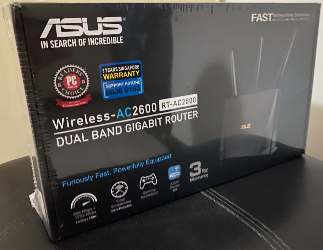 Asus RT-AC2600 router, Computers & Tech, Parts & Accessories ...