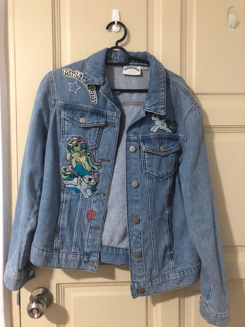 BNWOT Primark My Little Pony Vintage Denim Jacket, Women's Fashion ...
