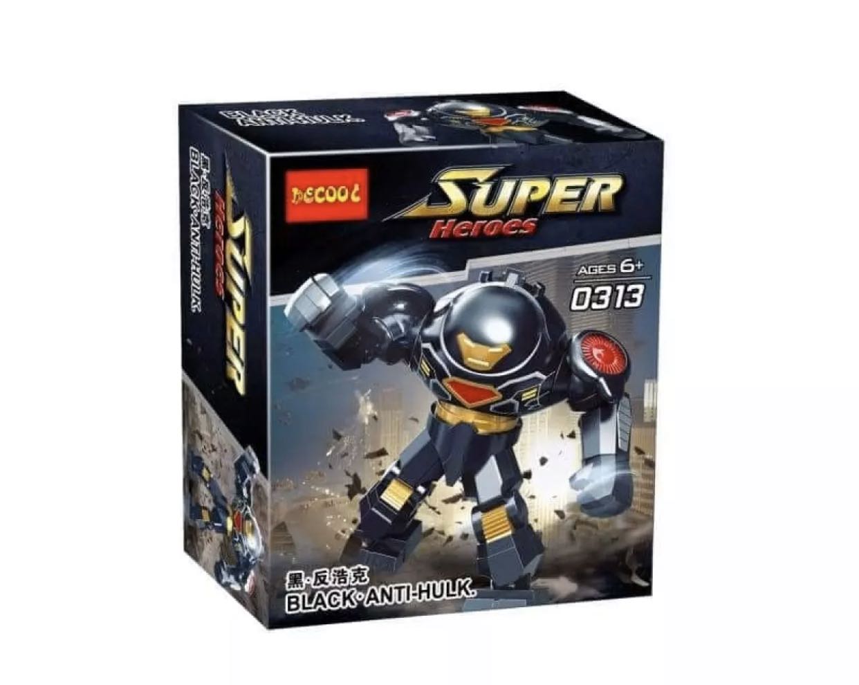 DECOOL Super Heroes Black Anti-Hulk Mini Figure, Hobbies & Toys, Collectibles & Memorabilia, Fan ...