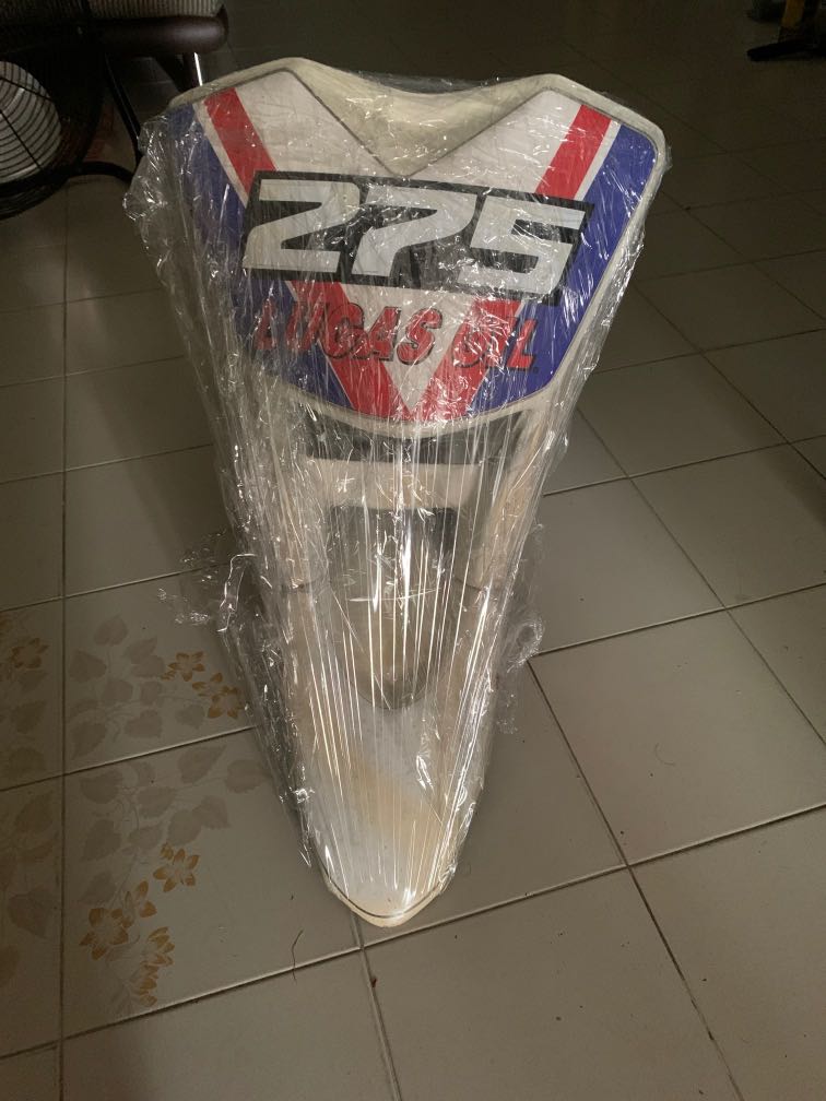 Drz front headlight cowl, Motorcycles, Motorcycle Accessories on Carousell