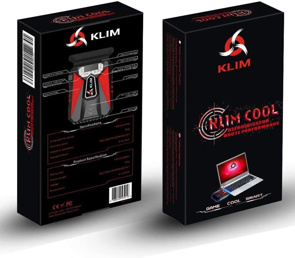 KLIM™ Cool Universal Gaming Laptop PC Cooler - High Performance Fan for ...