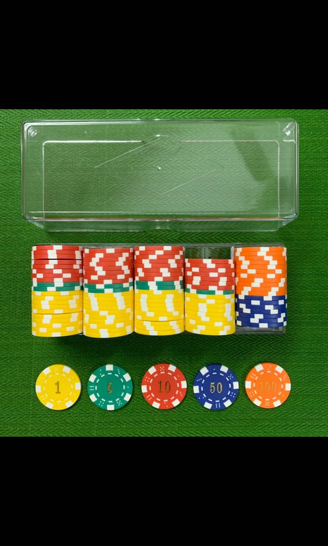 Mahjong / Poker Chips, Hobbies & Toys, Toys & Games on Carousell