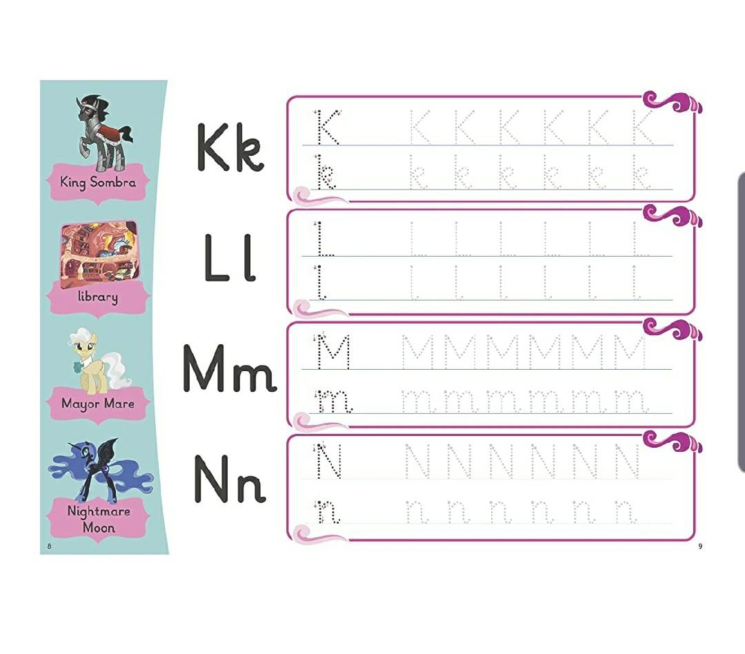 My Little Pony ABC Book, Hobbies & Toys, Books & Magazines, Children's ...