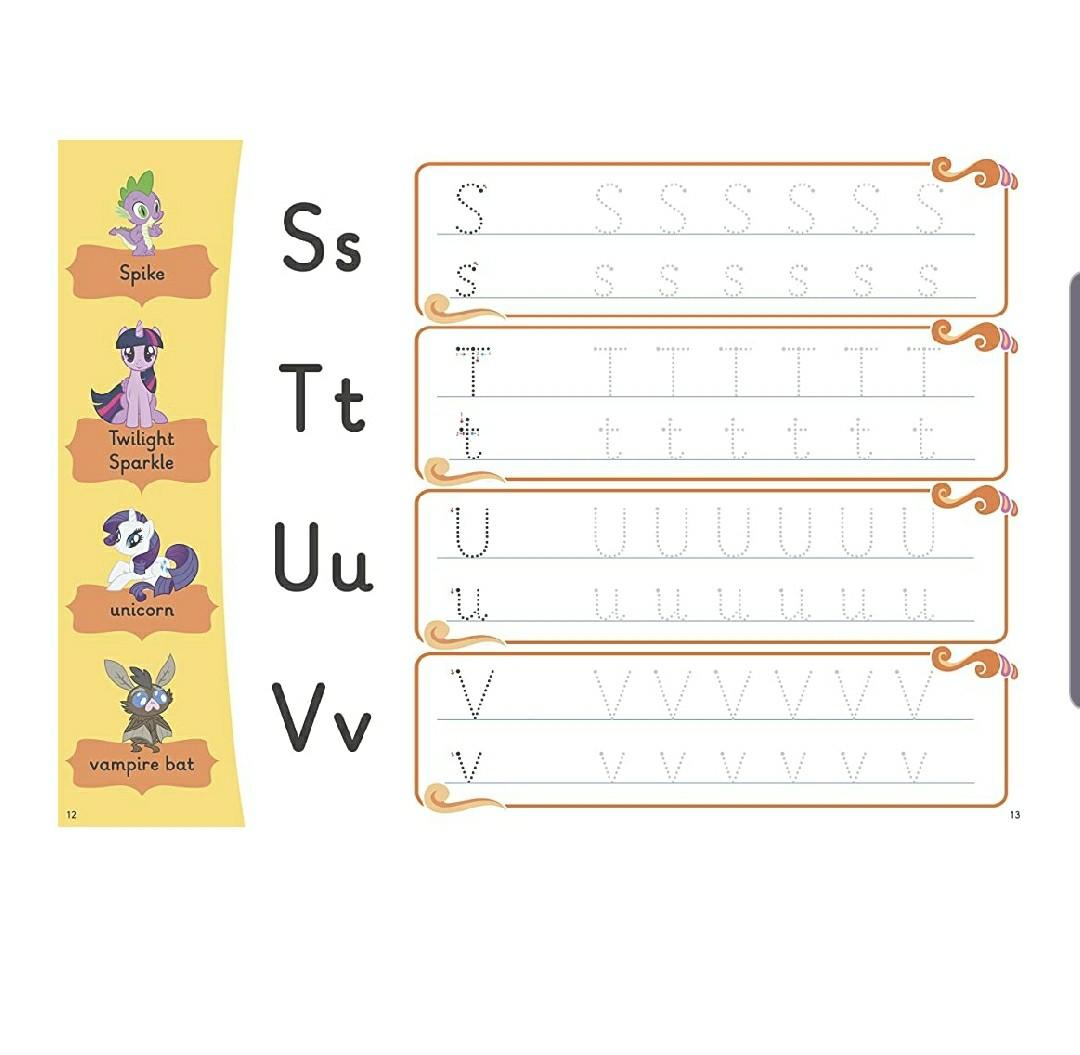 My Little Pony ABC Book, Hobbies & Toys, Books & Magazines, Children's ...