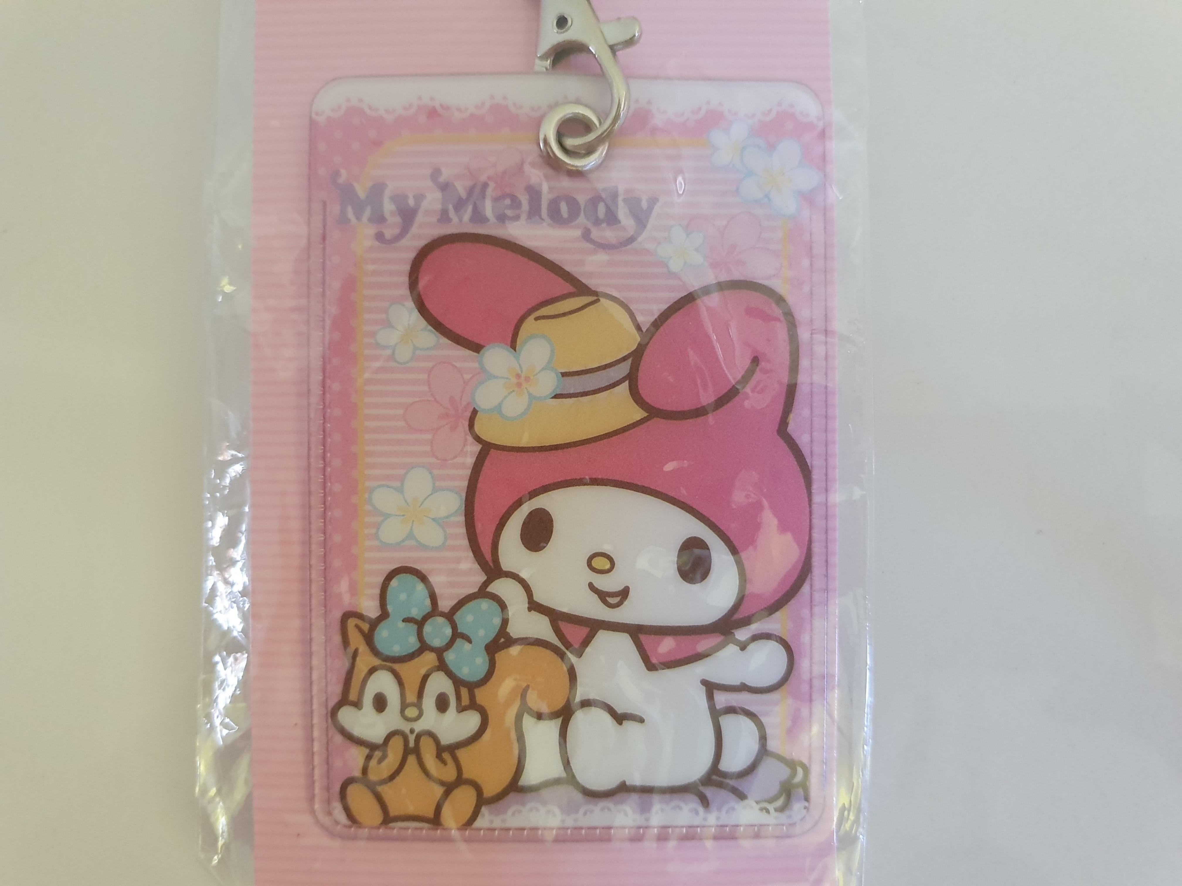 My Melody & Risu Kids Pass Card Holder Sanrio Authentic Rare (Rabbit ...