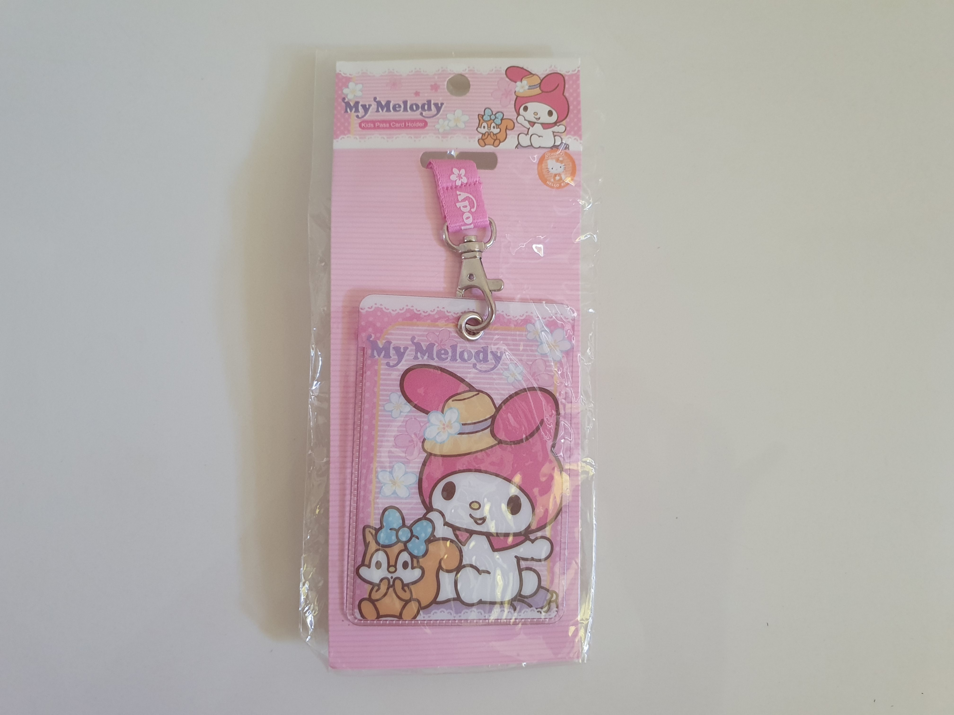 My Melody & Risu Kids Pass Card Holder Sanrio Authentic Rare (Rabbit ...