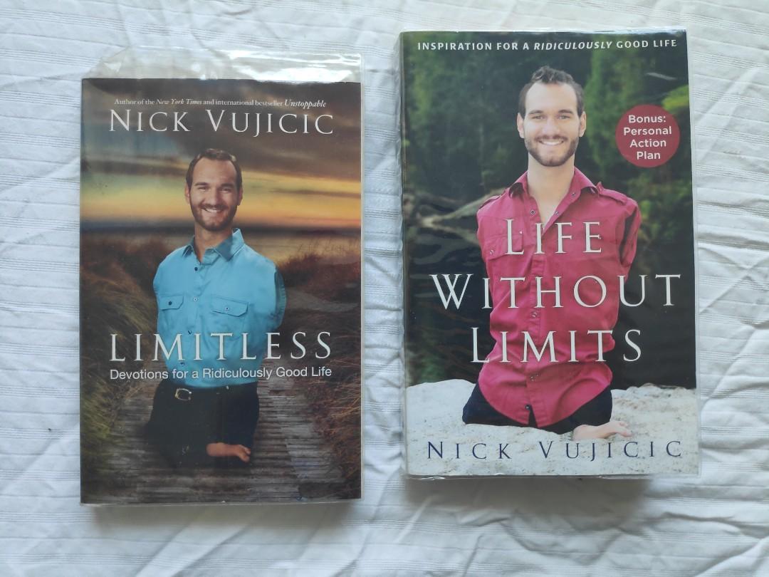 Nick Vujicic inspirational books: Limitless and Life without Limbs ...