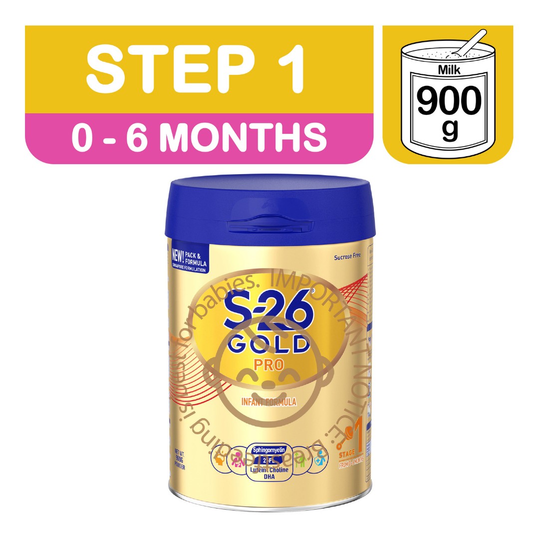 S26 Gold Pro Infant Milk Formula - Step 1, Babies & Kids, Nursing ...