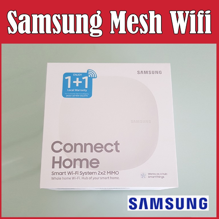 Samsung Mesh Wifi Router | tag Singtel Asus Dlink D-link Google Nest TP ...