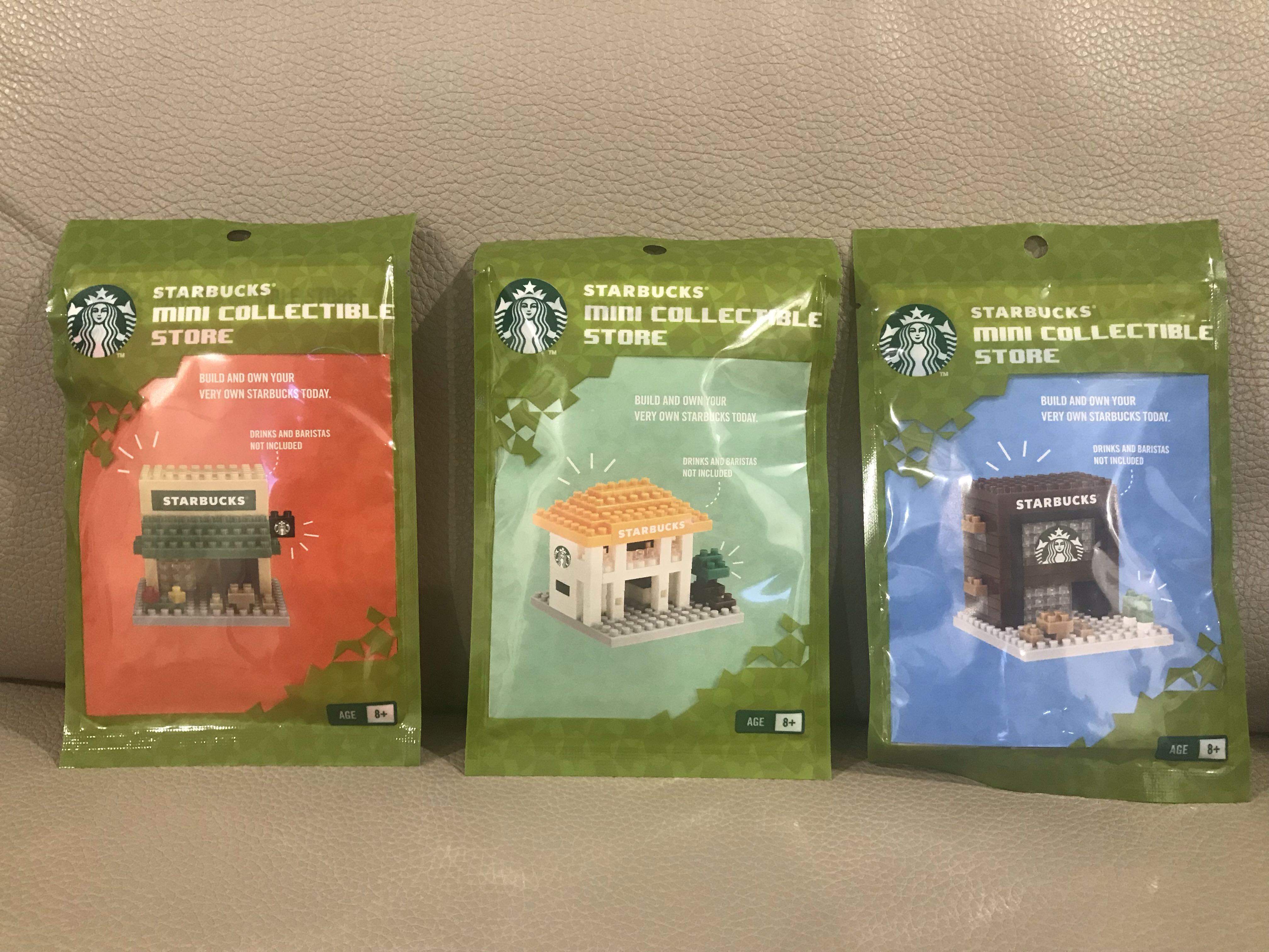 Starbucks Mini Collectible Store (Nano Blocks / Mini Bricks), Hobbies ...