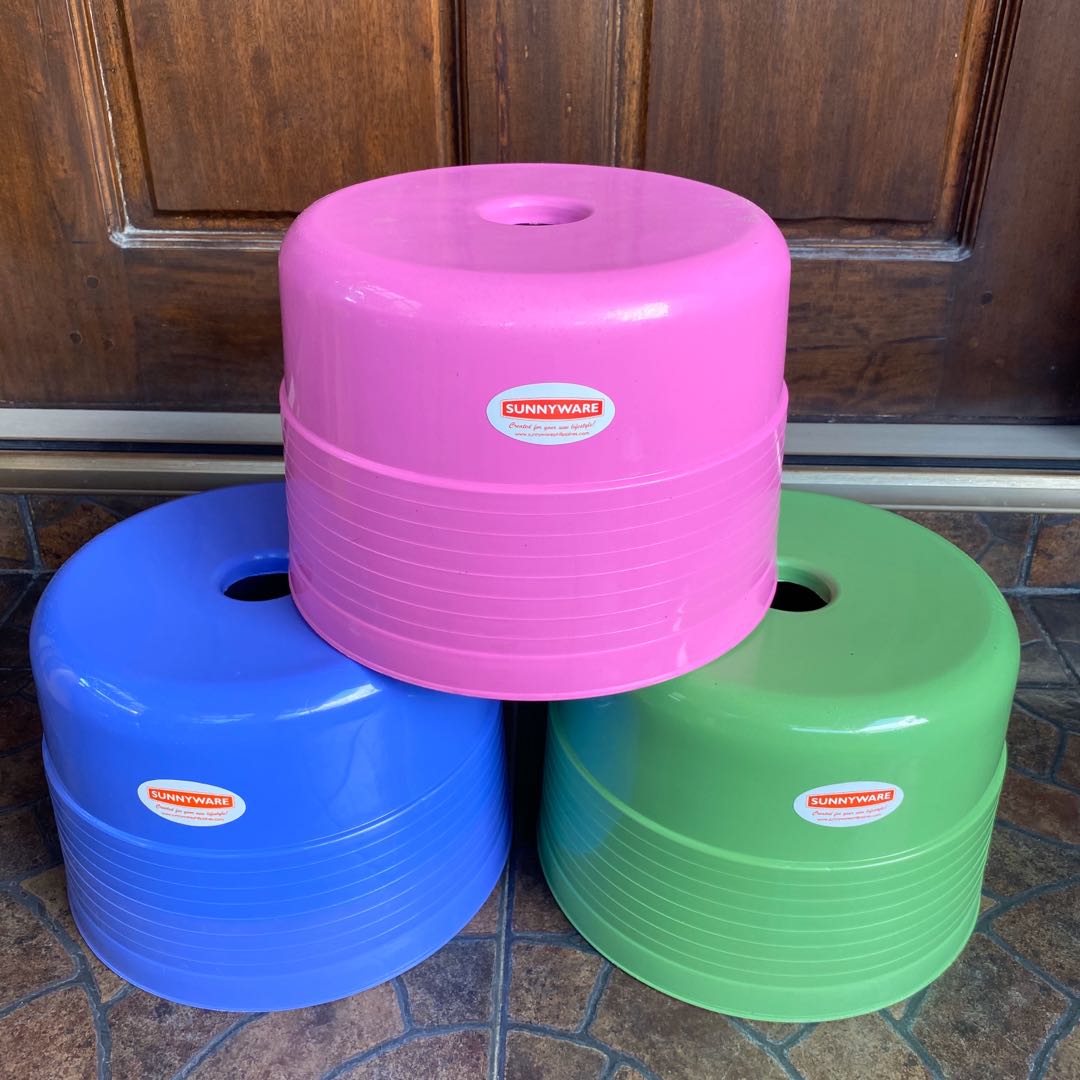 Sunnyware Laundry Stool, Furniture & Home Living, Home Improvement ...