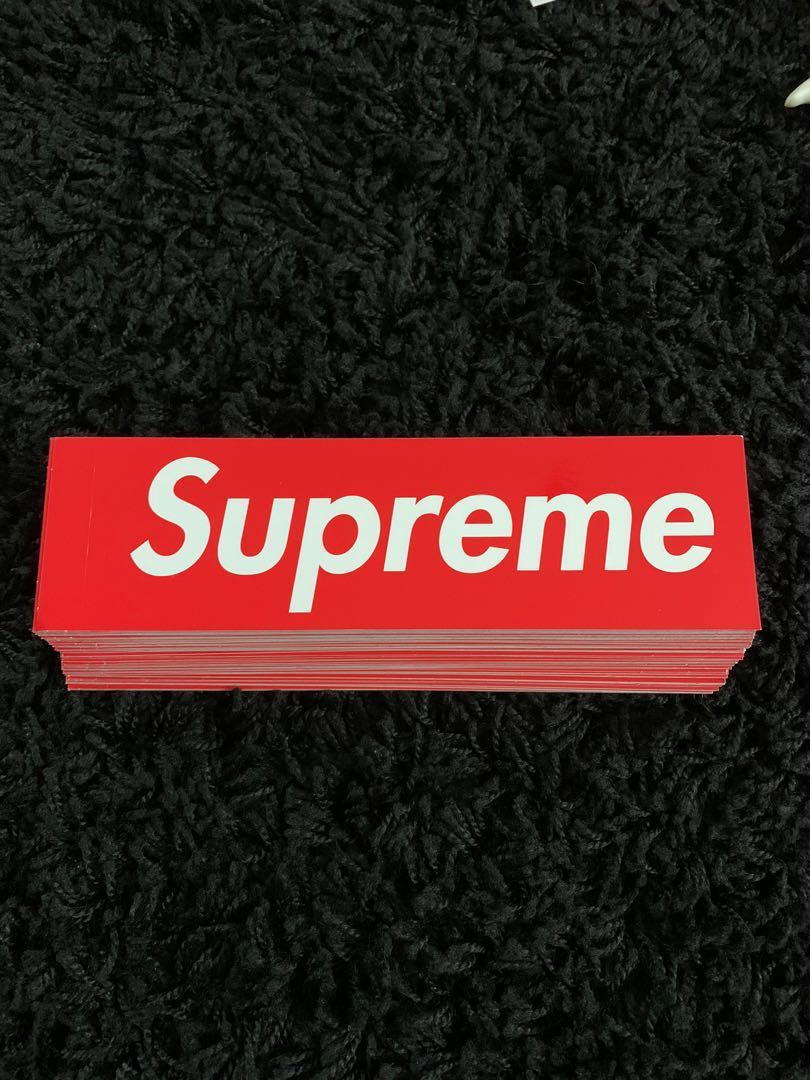 Supreme Stickers X100, Hobbies & Toys, Stationery & Craft, Art & Prints ...