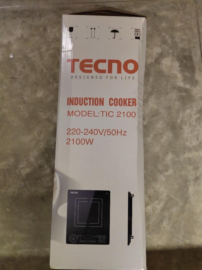 TECNO TIC2100 Ultra Slim Induction Cooker, TV & Home Appliances ...