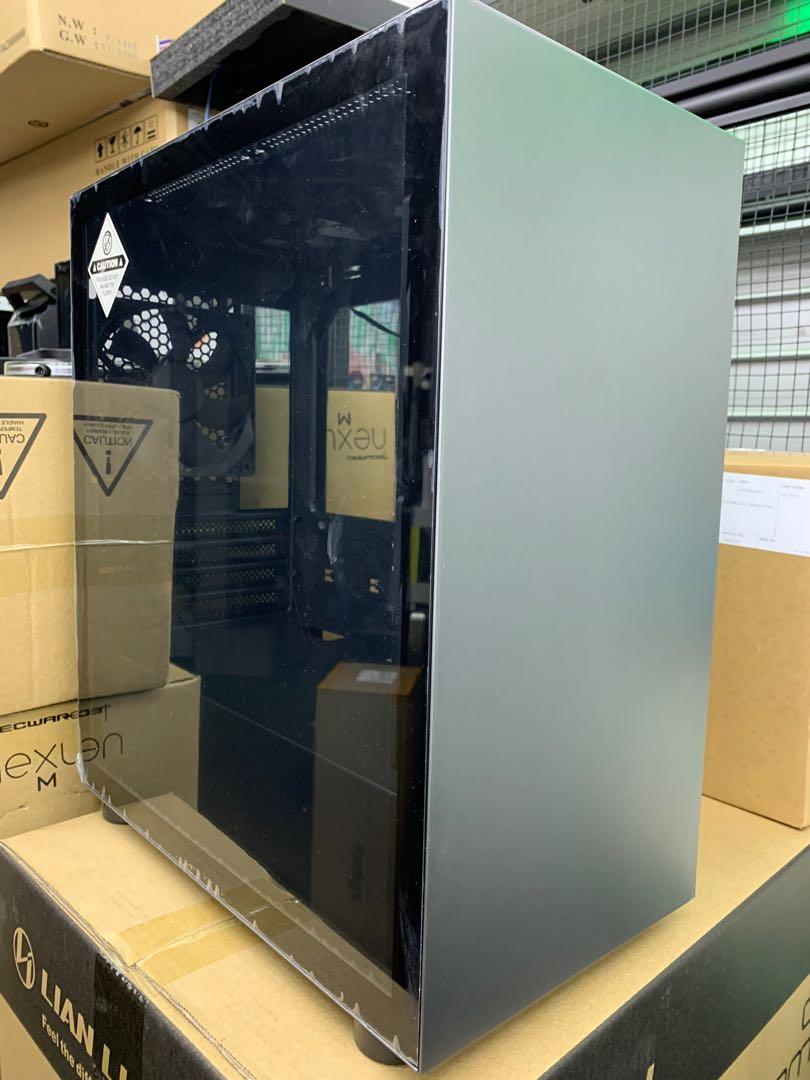 The bolt (MATX) casing coming with 5 fans (aftershock) gunmetal for DIY ...