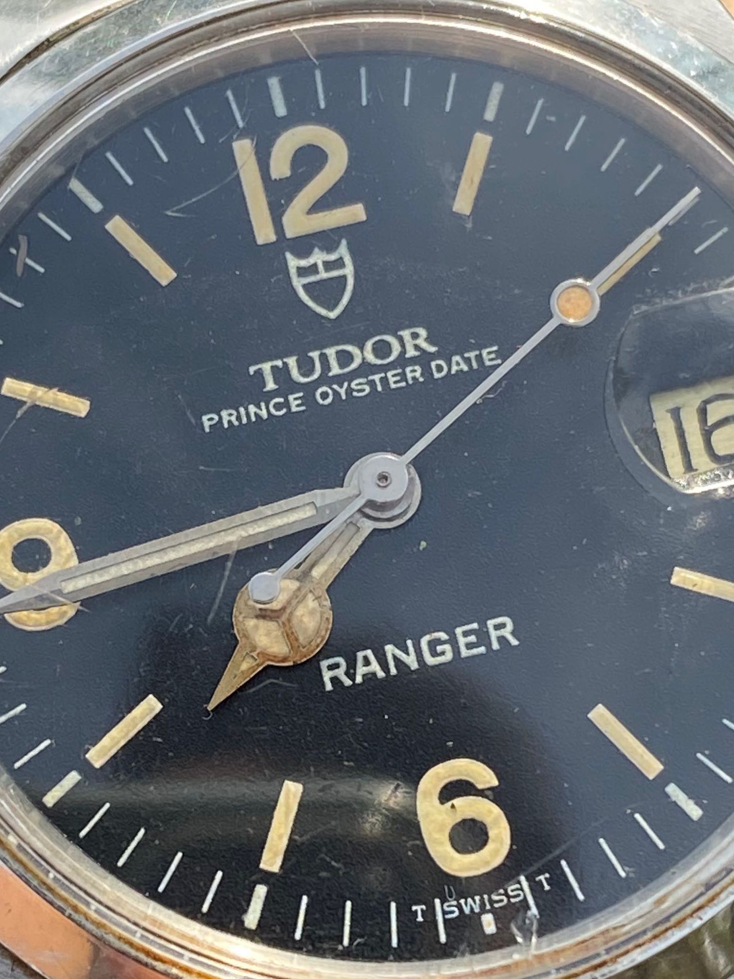 Tudor Ranger matte/lacquer dial all original, 名牌, 手錶 - Carousell