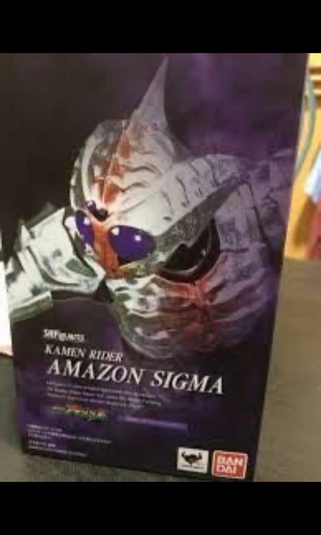 全新 魂限 s.h.figuarts SHF Masked Rider 幪面超人 Amazon Sigma, 興趣及遊戲, 玩具 & 遊戲類 ...