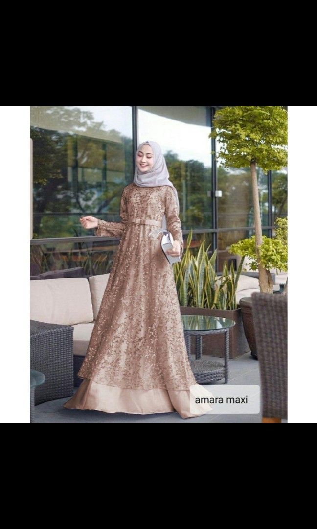 Amara Dress For Hari Raya, Women's Fashion, Muslimah Fashion, Dresses ...