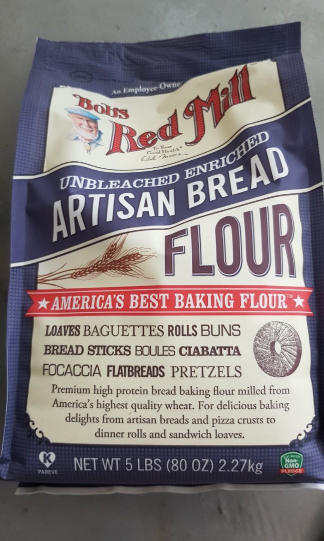 Bob Red Mills (BRM) Artisan Bread Flour, Food & Drinks, Spice ...