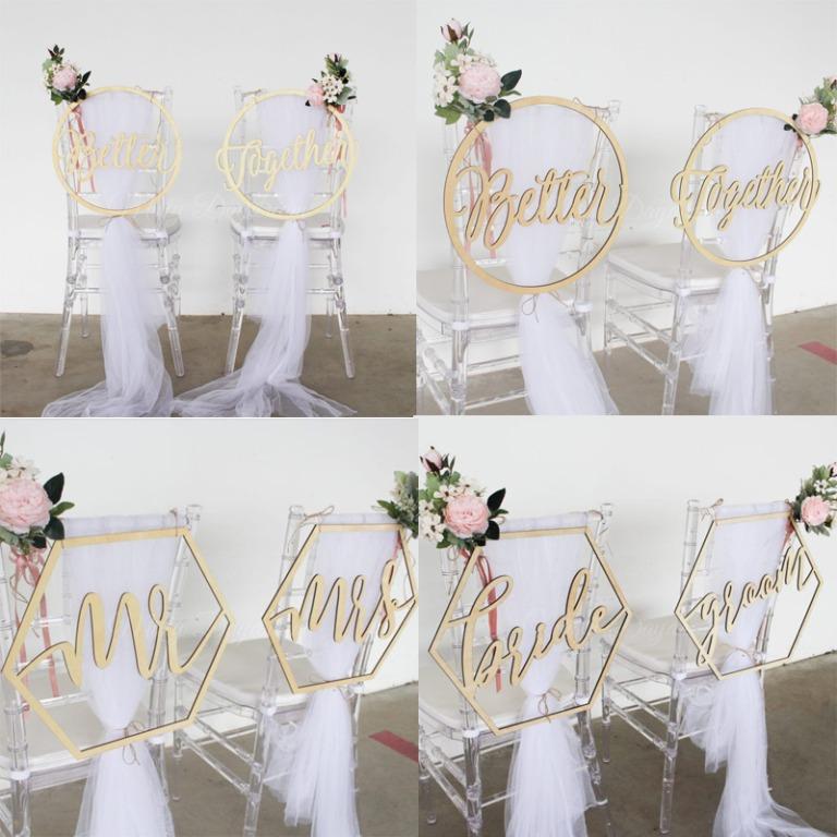 Chair Signs, Hobbies & Toys, Stationery & Craft, Occasions & Party ...