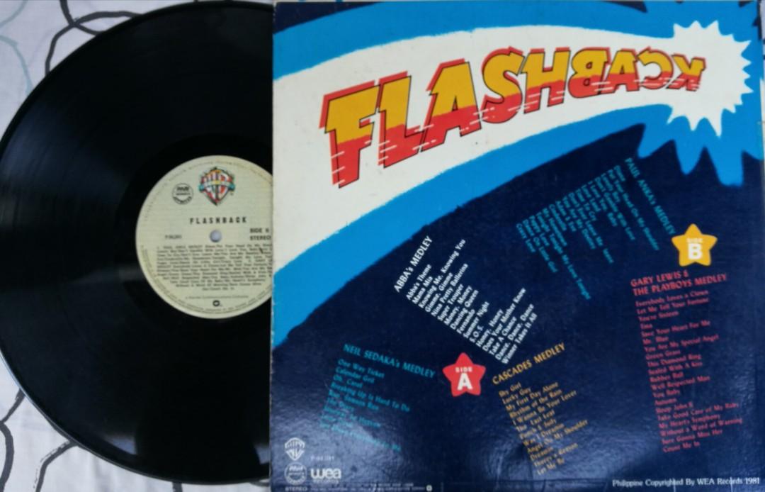 "FLASHBACK" Original Vinyl " Plaka" Rare Collectible, Hobbies & Toys ...